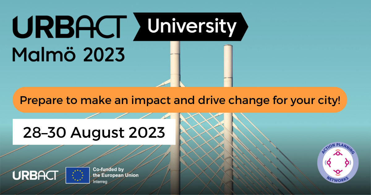 URBACT University Malmö 2023 | urbact.eu